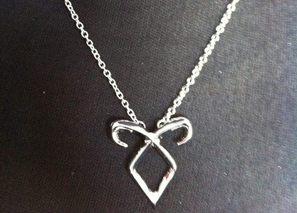 Angelic Power Rune Necklace Inspired by City of Bones - Rune Tattoos